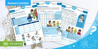 Snowman Puzzles | twinkl.co.uk