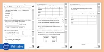 English Grammar Tests | twinkl.co.uk