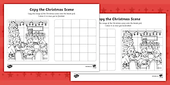 Christmas Scene Activities | twinkl.co.uk