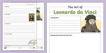 Leonardo da Vinci Resources | twinkl.co.uk