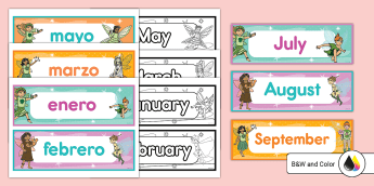English Months of the Year | twinkl.com