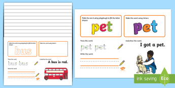 Phase 2 Phonics CVC Words | twinkl.com.au