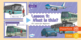 Level 2 | ESL Curriculum for Beginners | Resources - Twinkl