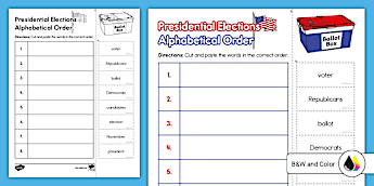 Alphabetical Order Worksheets | twinkl.com