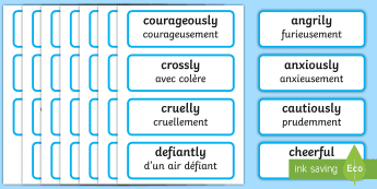 Adverbs Language • Twinkl.ca