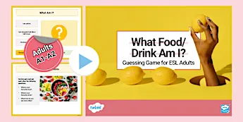 Food Guessing Games | twinkl.co.uk
