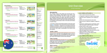 Year 4, Move Australia, Physical Education, PE, movement, unit