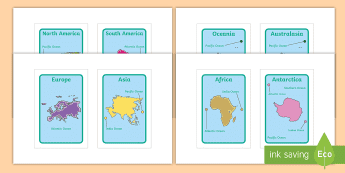 Continents Geography Resources | twinkl.co.uk