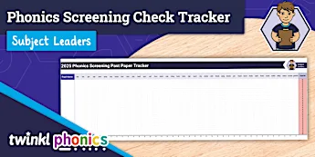Phonics Trackers | twinkl.ca