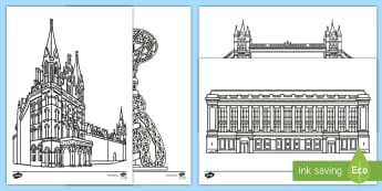 UK Colouring Pages - The United Kingdom - Parents - Twinkl