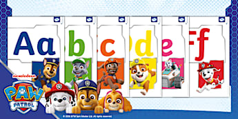 PAW Patrol Letters | Games and Literacy Resources | Twinkl