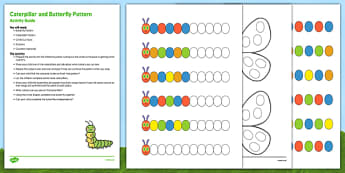 Activities and Games - Butterfly Life Cycle - EYFS - Twinkl