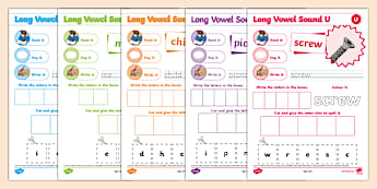 장모음 장모음 - 파닉스 - South Korea Primary Resources - Teaching Resources | Twinkl