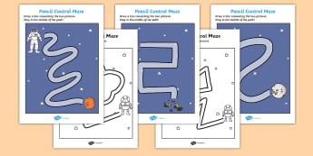 Space and the Solar System - Space Shuttle Worksheets
