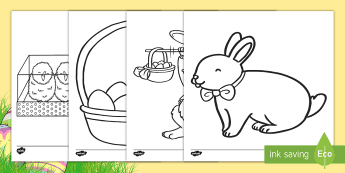 Easter Coloring Pages | twinkl.com