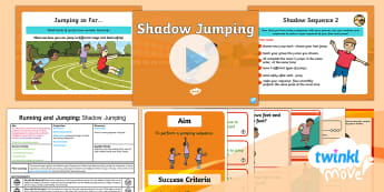 Running and Jumping Lessons - KS1 PE Lesson Plans - Twinkl