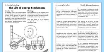 George Stephenson Primary Resources, Significant Individuals
