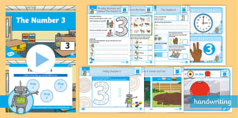 Number Formation - EYFS/Key Stage 1 - Twinkl Handwriting