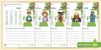 Jack and the Beanstalk Worksheets & Resources | KS1