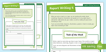 English Writing Homeworks | twinkl.co.uk