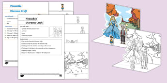 Activities, Games and Worksheets - Pinocchio - Twinkl