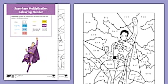 Printable Colour by Number Sheets for Parents - Twinkl