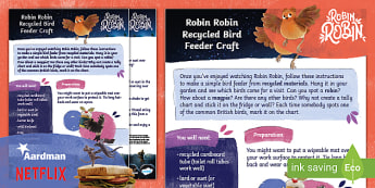 Robin Robin Activities: Twinkl X Netflix Teaching Resources