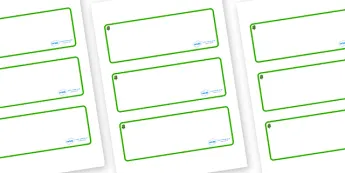 Editable Labels • Twinkl.ca
