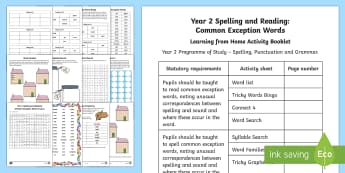 Common Exception Words | English | KS1 Resources - Twinkl