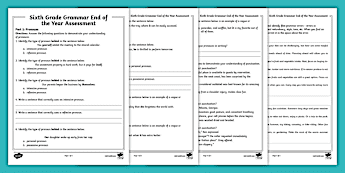 Sixth Grade Grammar Lessons | twinkl.com