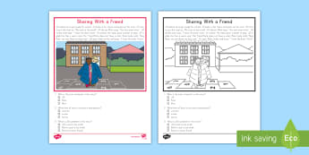 1st Grade Reading Comprehension Worksheets | ELA | Twinkl