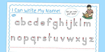 Name Writing - EYFS Literacy | Early Years Writing