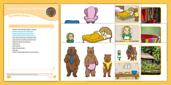 Goldilocks And The Three Bears Activities For Nursery