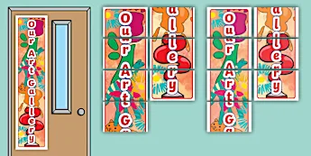 Vertical Door Banners | twinkl.com.au