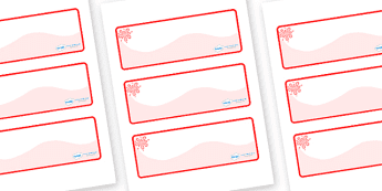 Red Classroom Labels | twinkl.co.uk