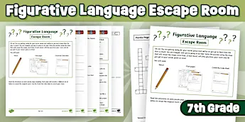 7th Grade Figurative Language • Twinkl.com