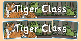 Tiger Educations | twinkl.com.au