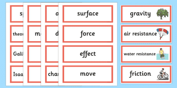 Science Word Cards • Twinkl.com.au