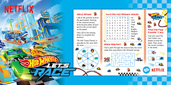 Hot Wheels Activities | Hot Wheels Let’s Race | Twinkl