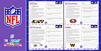 Super Bowl Activities | NFL | American Football Resources