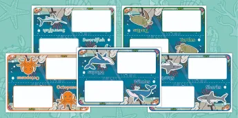 Editable Table Signs | twinkl.com.au