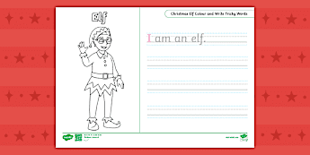 Christmas Elf Writings | twinkl.com.au