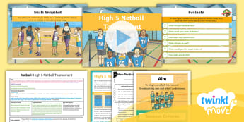 PE Netball Lesson Plans - Year 6 PE Scheme of Work - KS2 PE