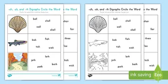 Phonics Digraphs | twinkl.com