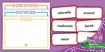 Adverbs Language • Twinkl.ca