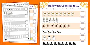 Halloween Counting Activities | twinkl.co.uk