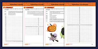 Halloween Coordinates | twinkl.com.au