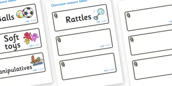 Monkey Classroom Labels | twinkl.co.uk