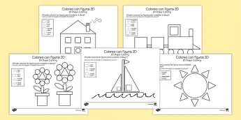 2D Shapes Crafts | twinkl.com