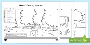 Colour-by-Number Pictures to Print | Number Recognition - Page 15